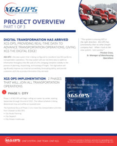 How Will It Work? – XGS Ops Information